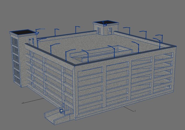 Garage Maya Models for Download | TurboSquid
