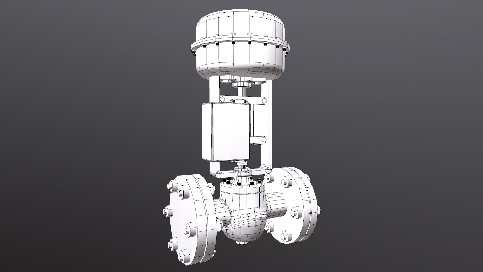 3D Model Control Valve - TurboSquid 2290377