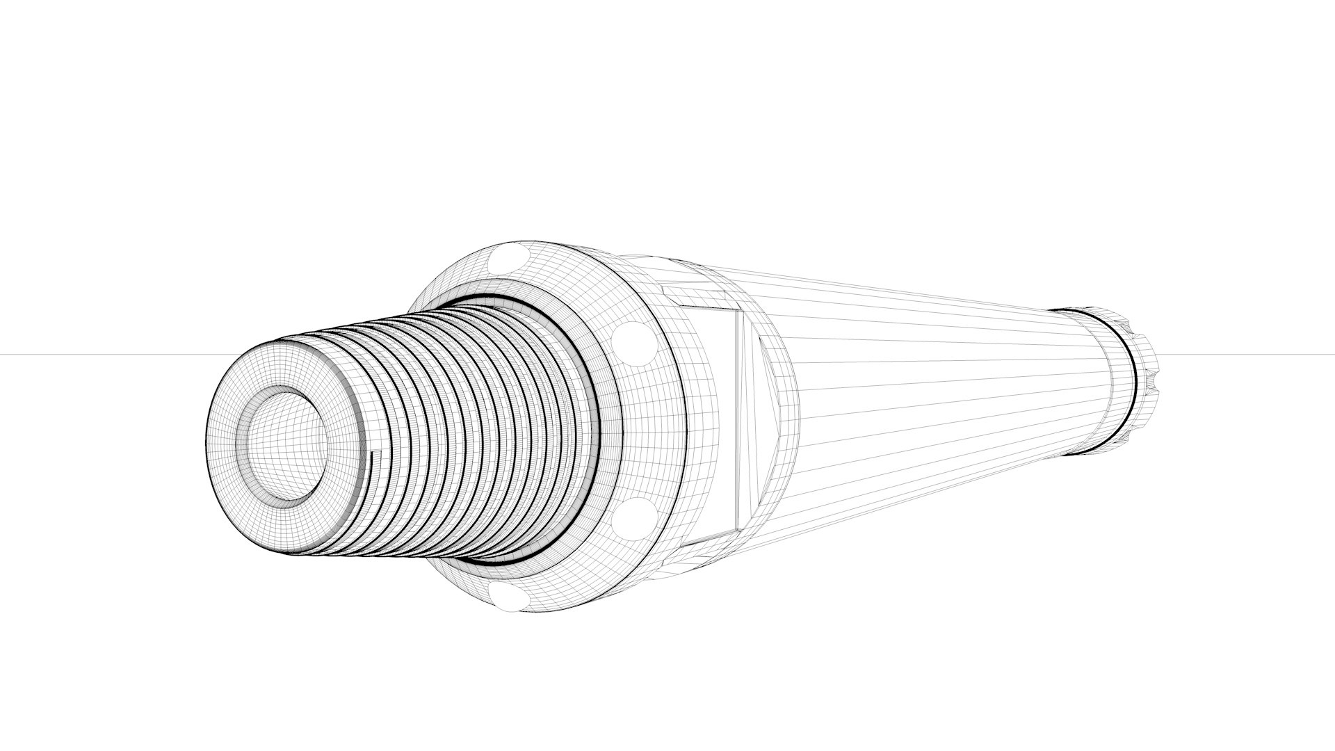 Small Diameter DTH Hammer 3D Model - TurboSquid 1826051