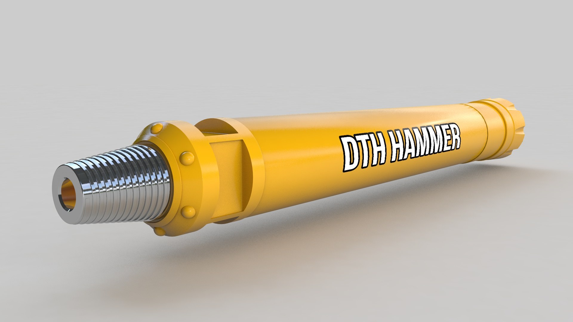 Small Diameter DTH Hammer 3D Model - TurboSquid 1826051