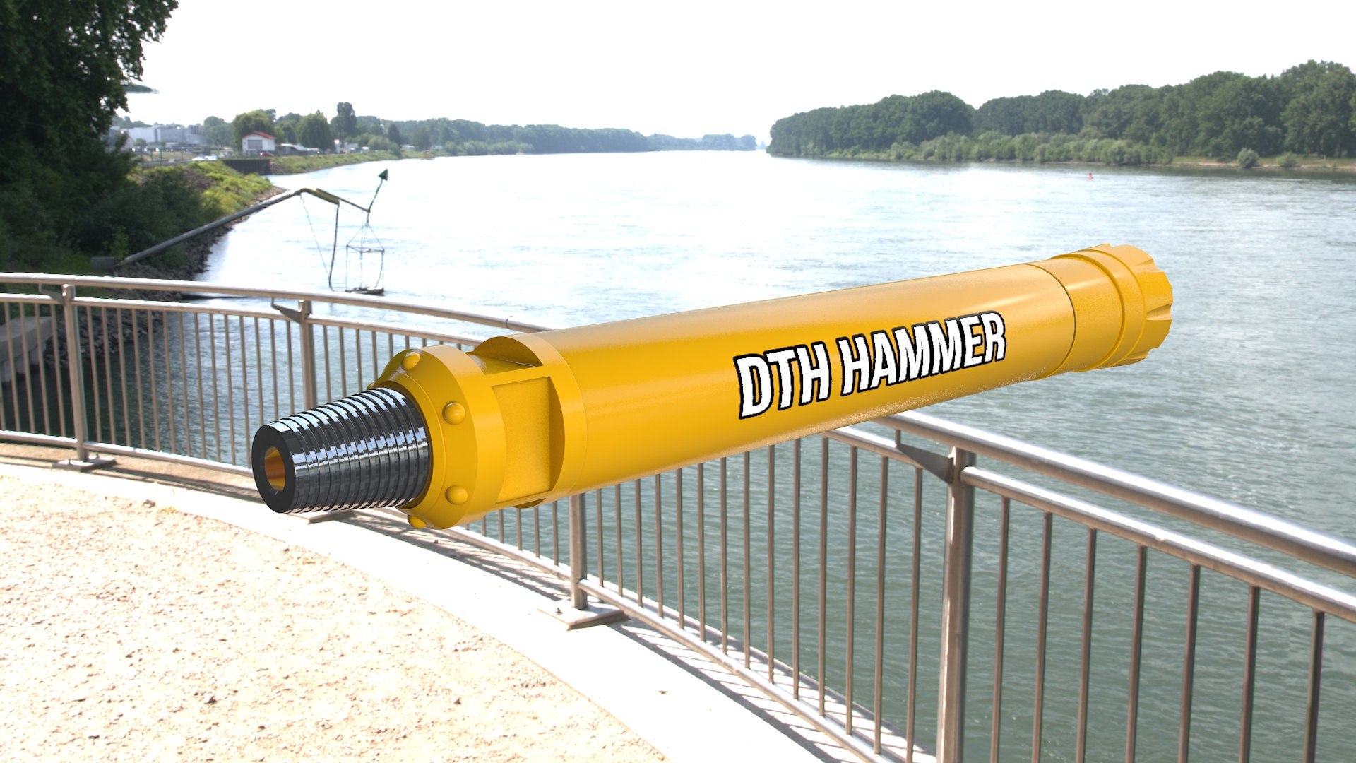 Small Diameter DTH Hammer 3D Model - TurboSquid 1826051