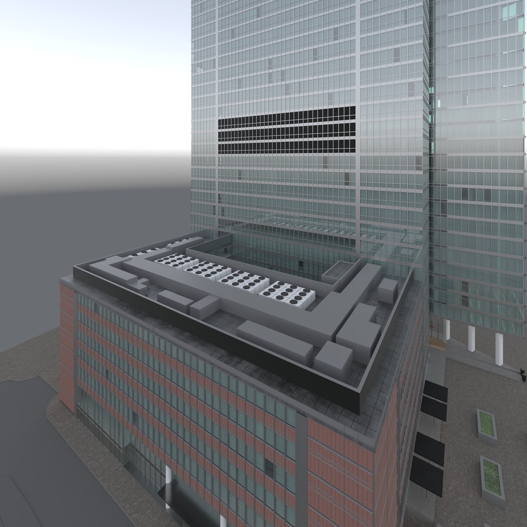 3D Model Marriott Hotel Canary Wharf - TurboSquid 2248854