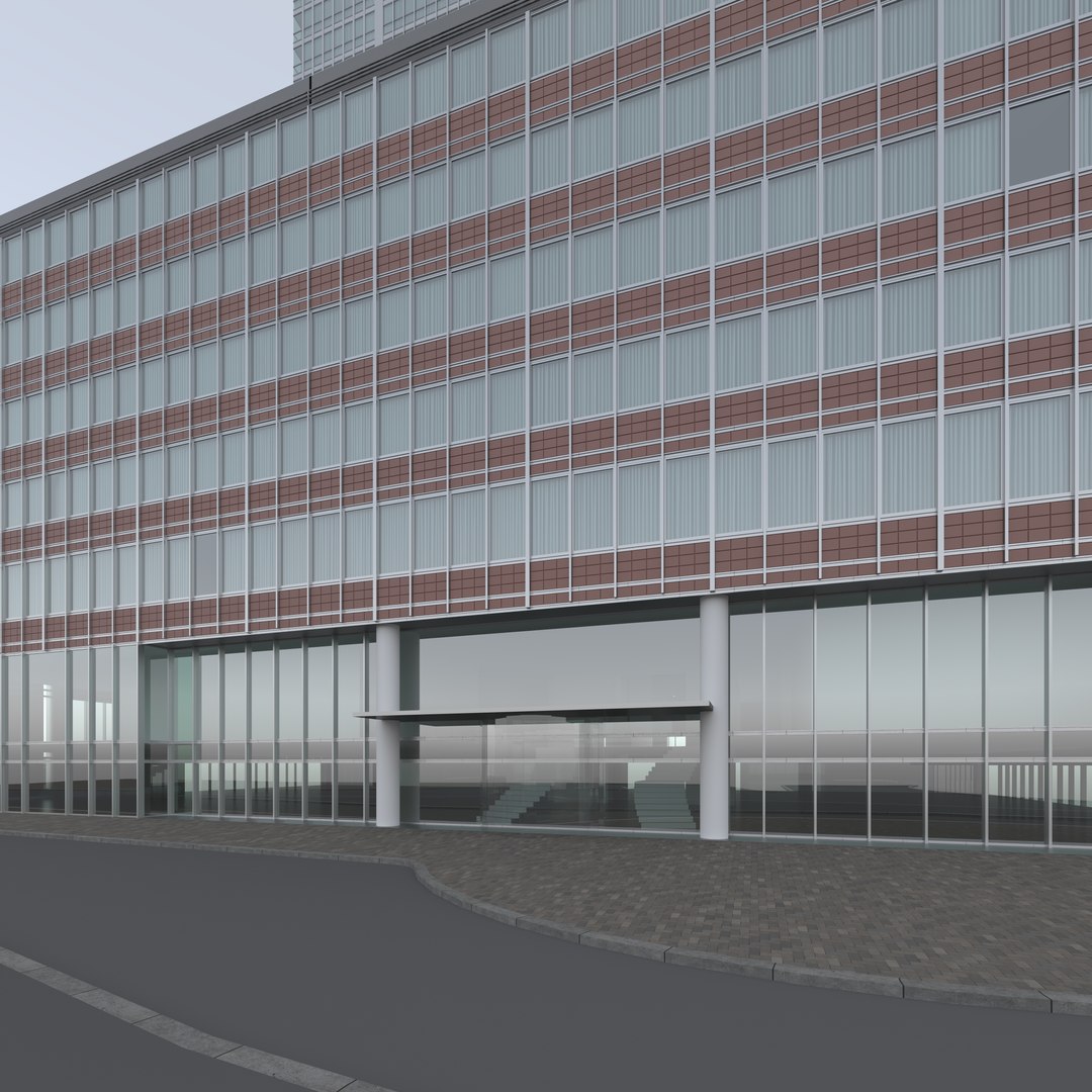 3D Model Marriott Hotel Canary Wharf - TurboSquid 2248854