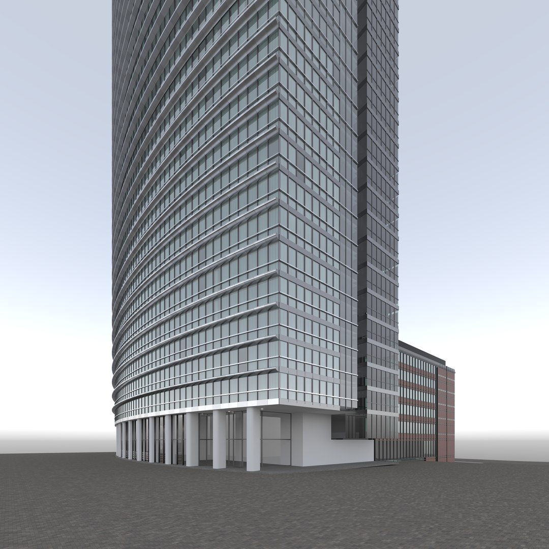3D Model Marriott Hotel Canary Wharf - TurboSquid 2248854