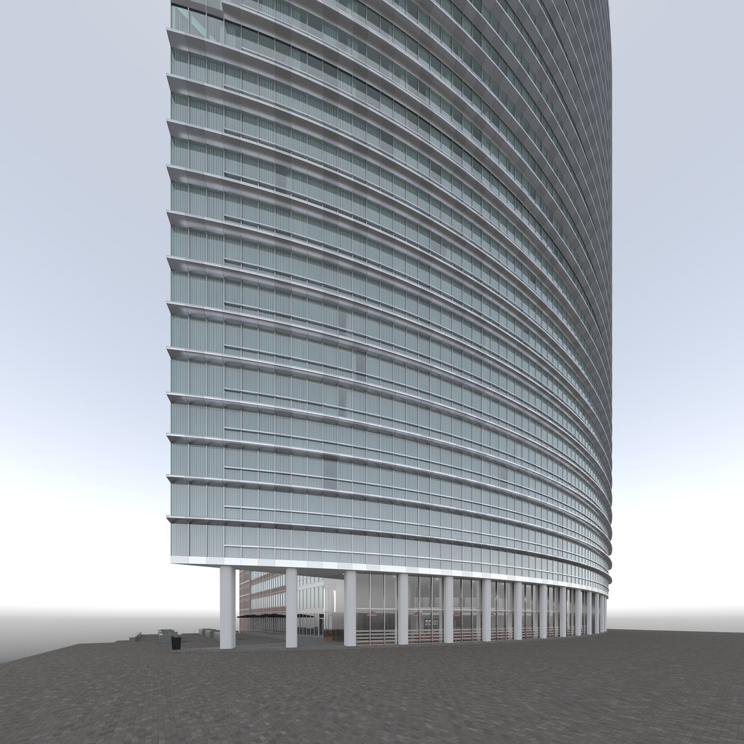 3D Model Marriott Hotel Canary Wharf - TurboSquid 2248854