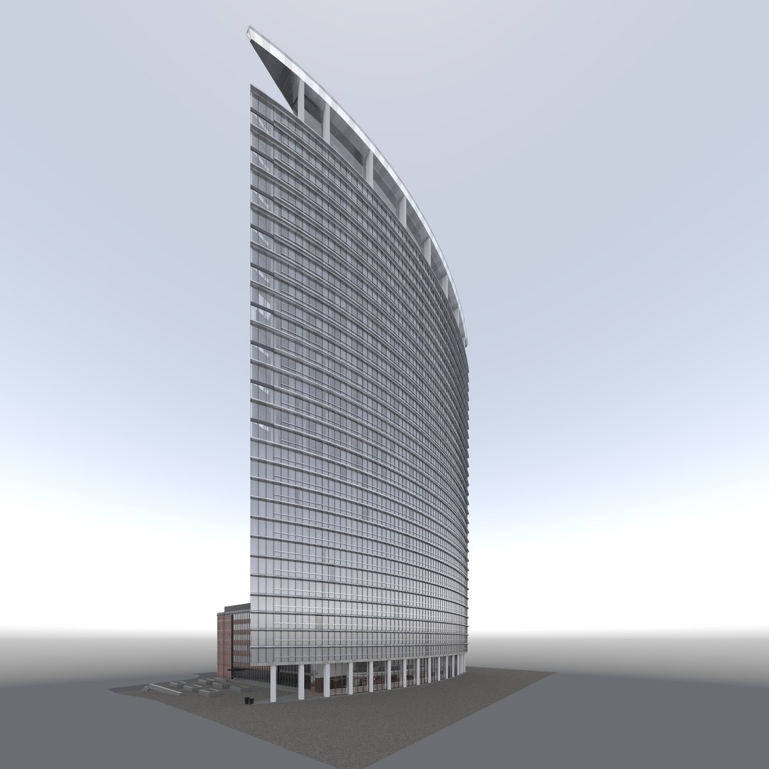 3D Model Marriott Hotel Canary Wharf - TurboSquid 2248854