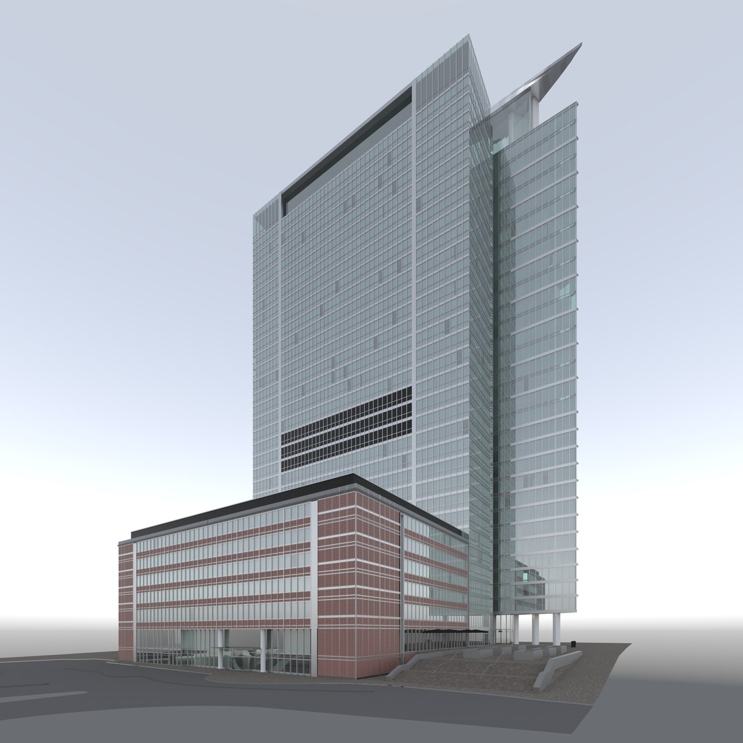 3D Model Marriott Hotel Canary Wharf - TurboSquid 2248854