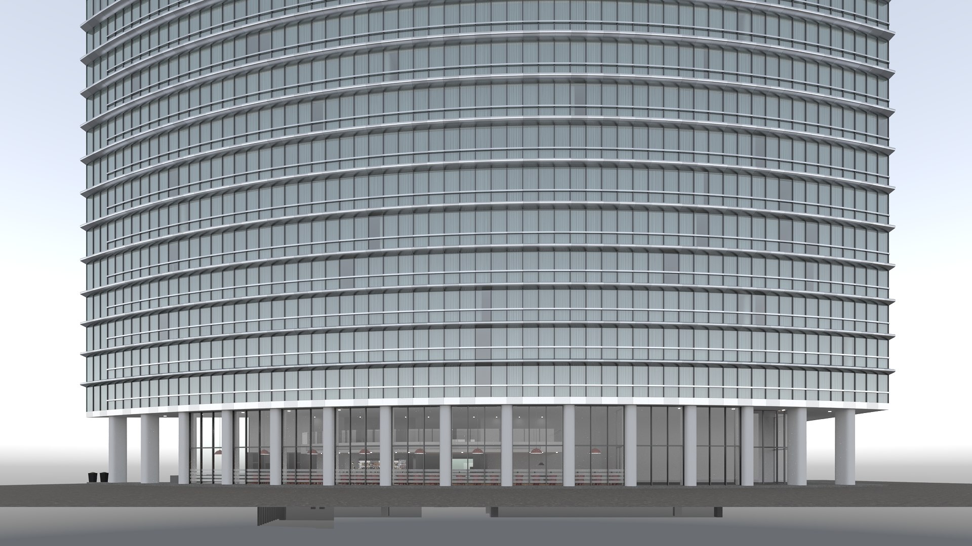 3D Model Marriott Hotel Canary Wharf - TurboSquid 2248854