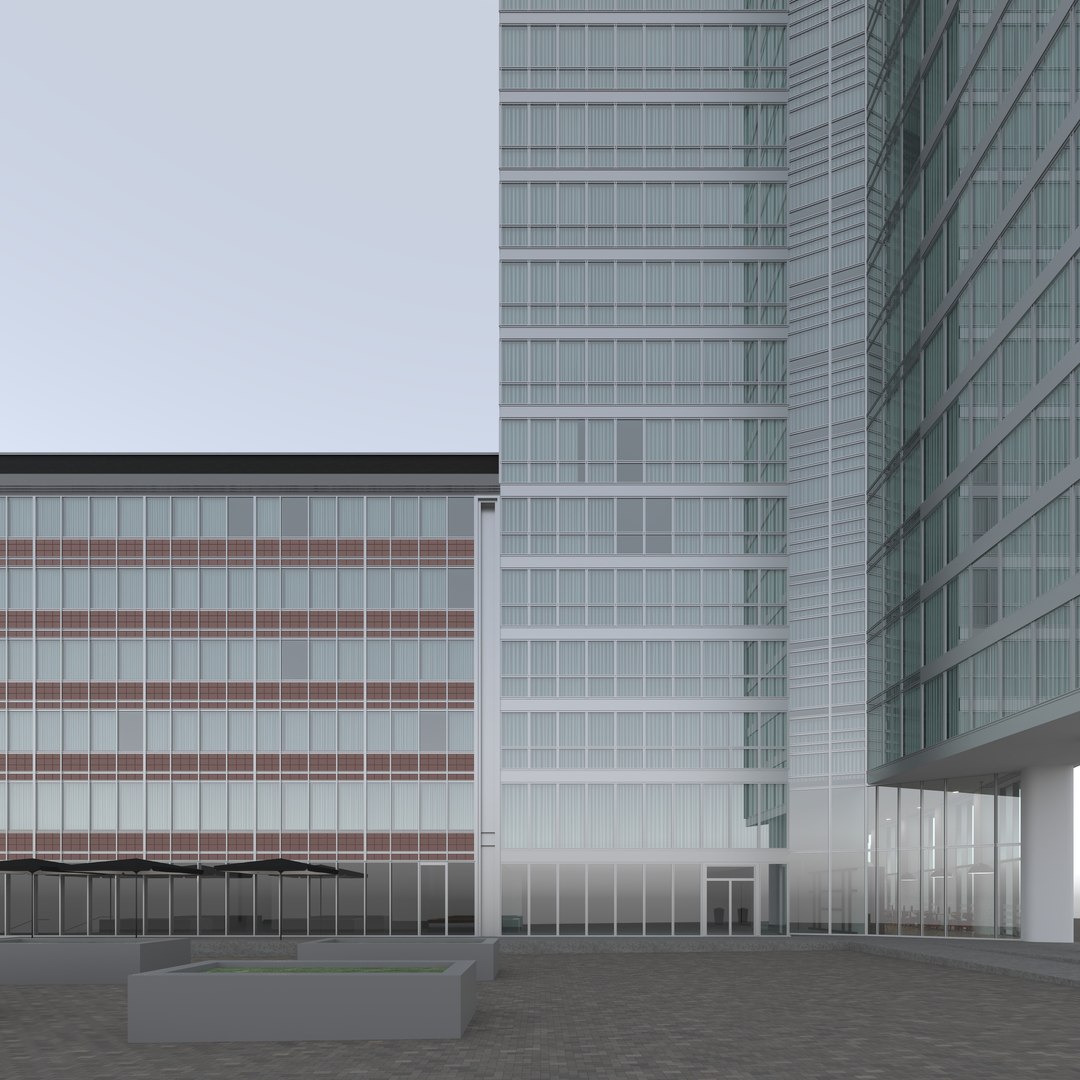 3D Model Marriott Hotel Canary Wharf - TurboSquid 2248854