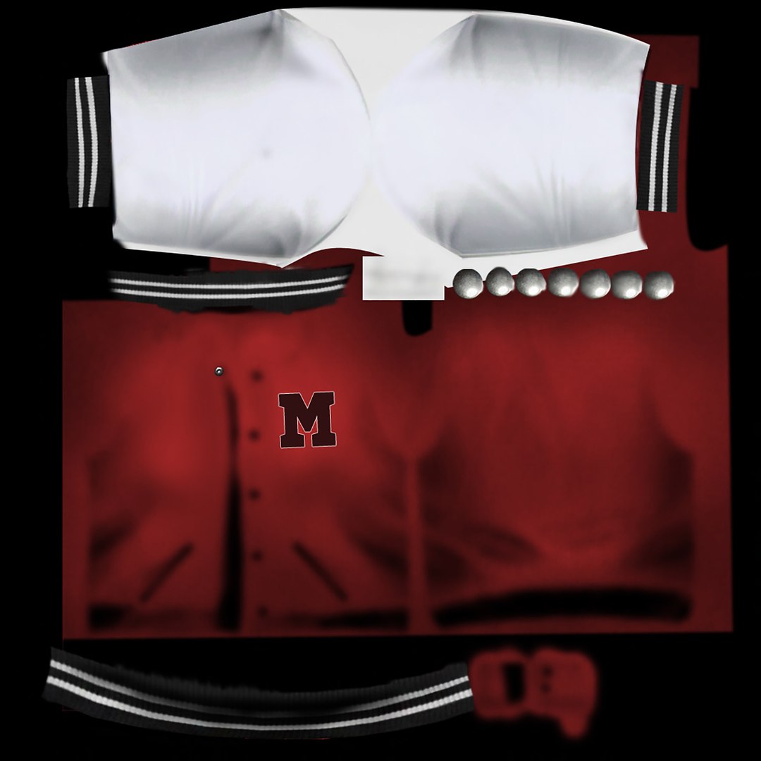 Ladies Varsity Letterman Jacket 3D - TurboSquid 1892476