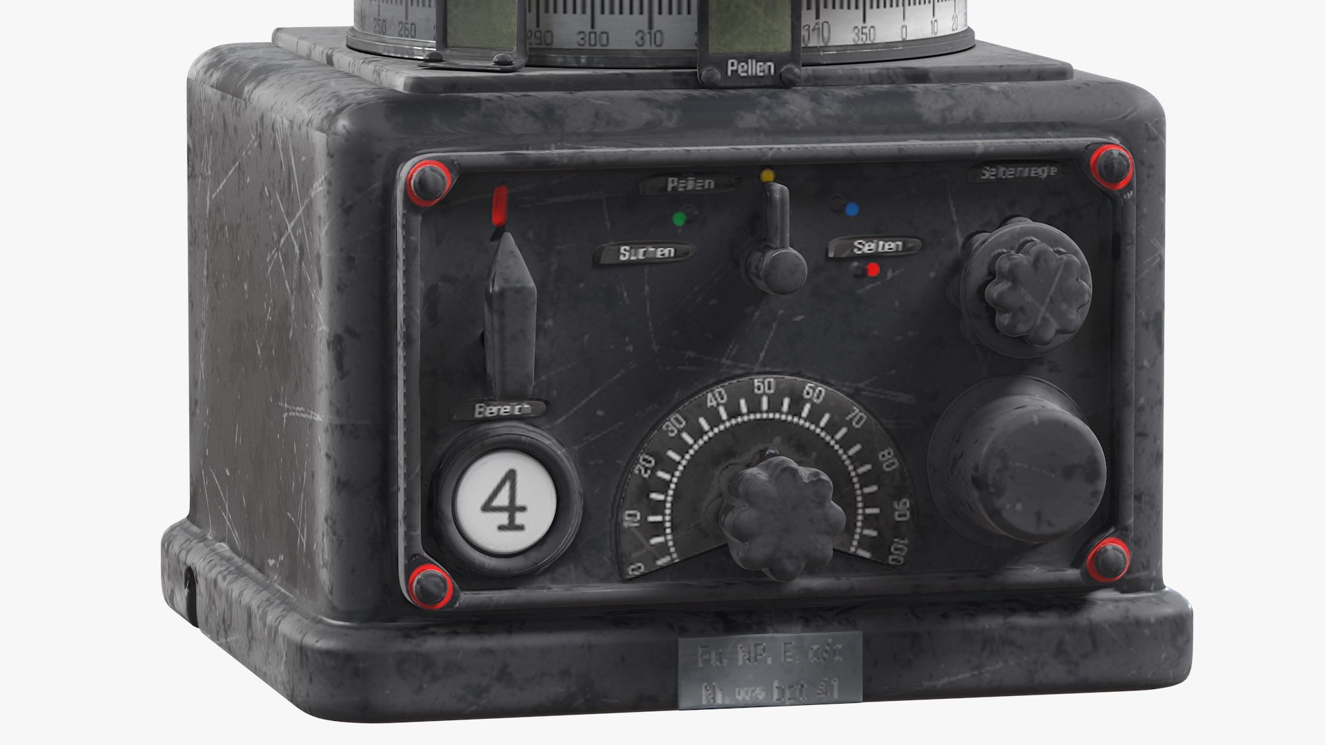 Military direction finder antenna 3D model - TurboSquid 1671603