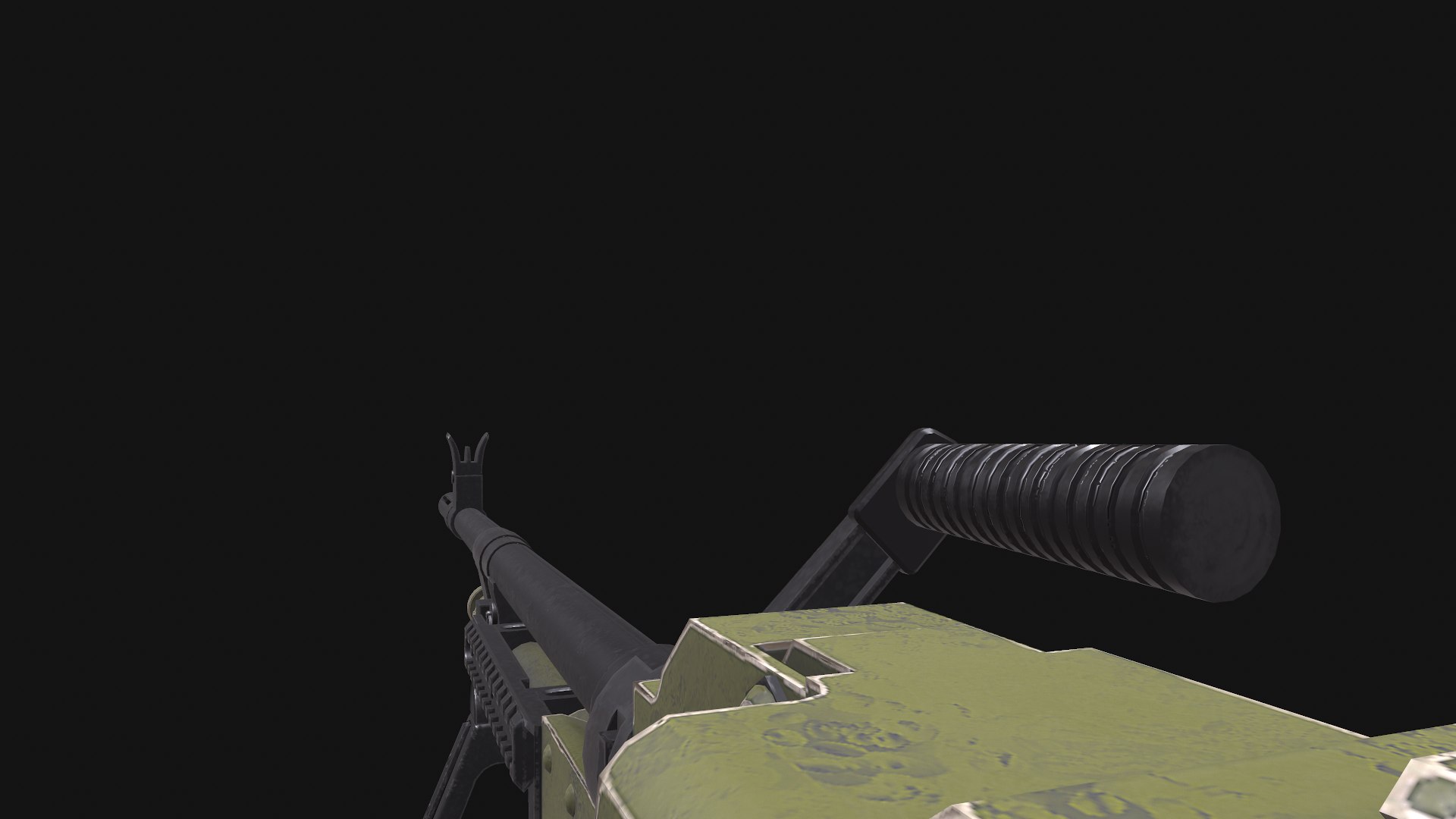 KSP 58 Machine Gun Low-poly PBR 3D - TurboSquid 2011221