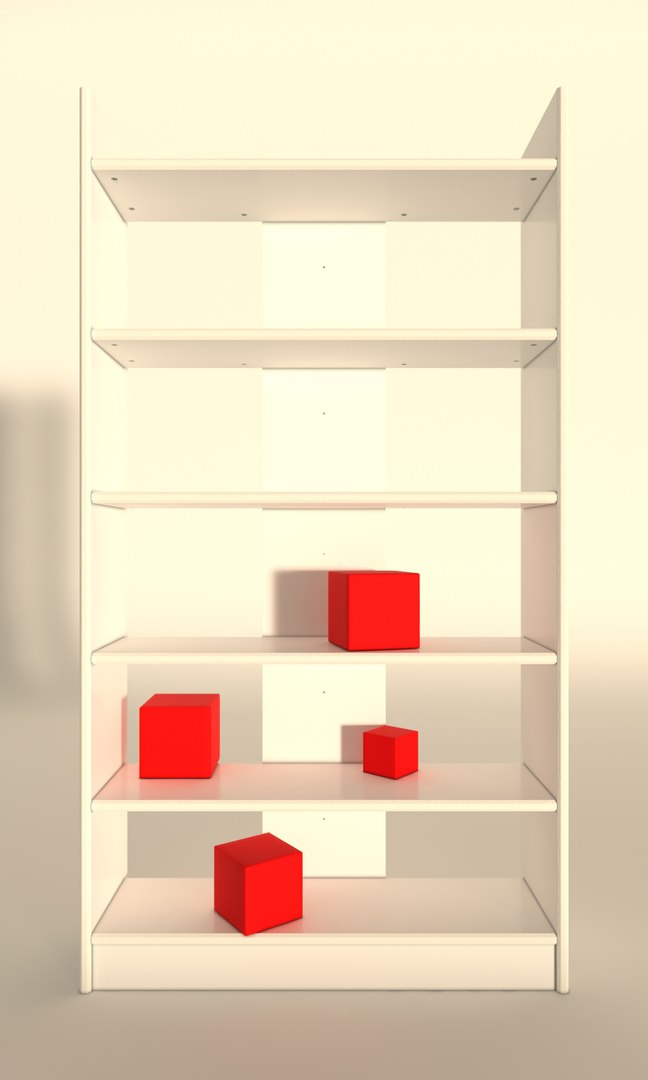 Free Bookcase 3D Model - TurboSquid 1550714