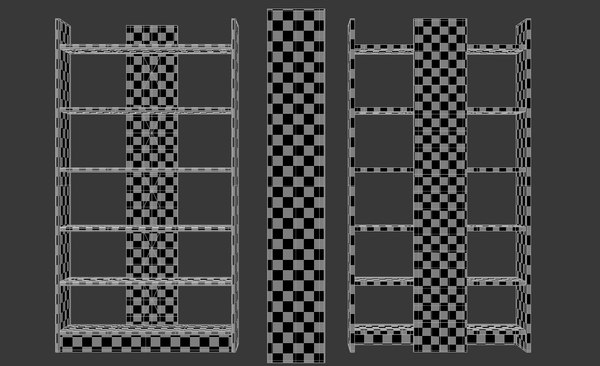 Free bookcase 3D model - TurboSquid 1550714