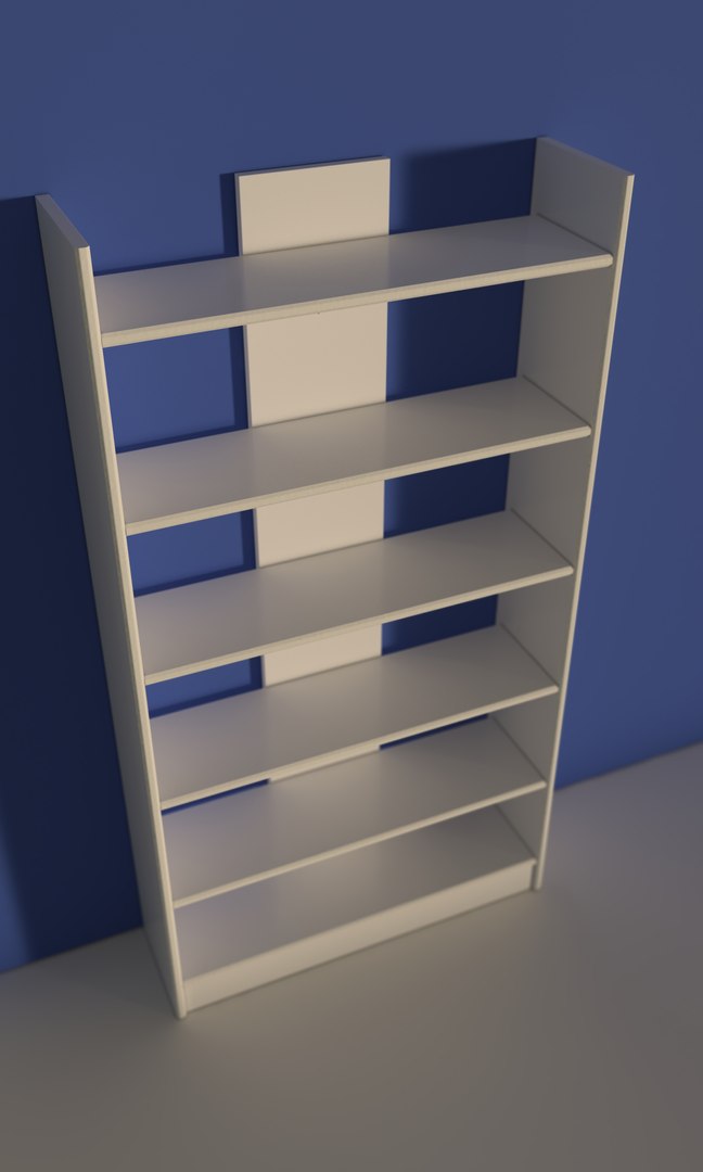 Free Bookcase 3D Model - TurboSquid 1550714