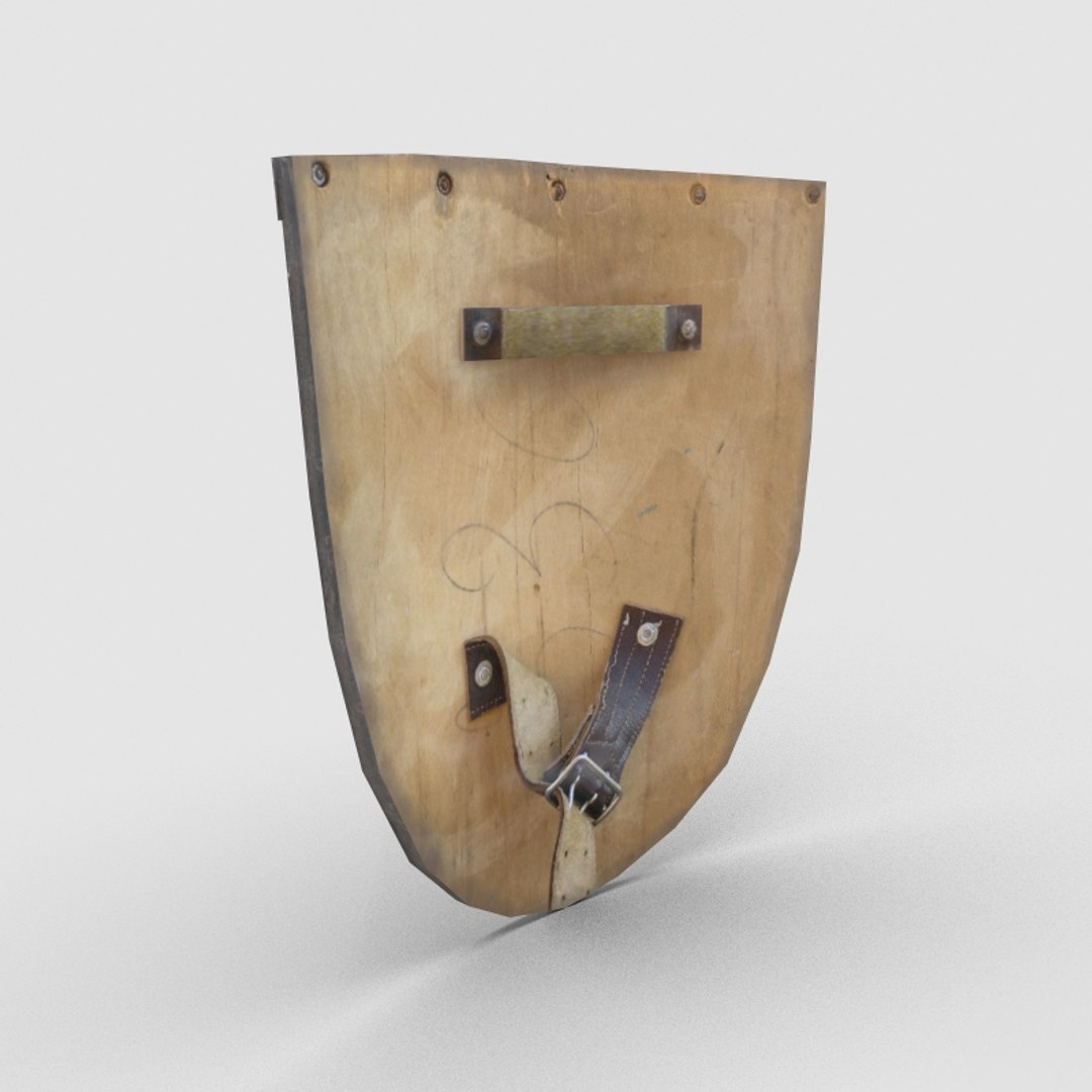 3d Model Weapon Shield