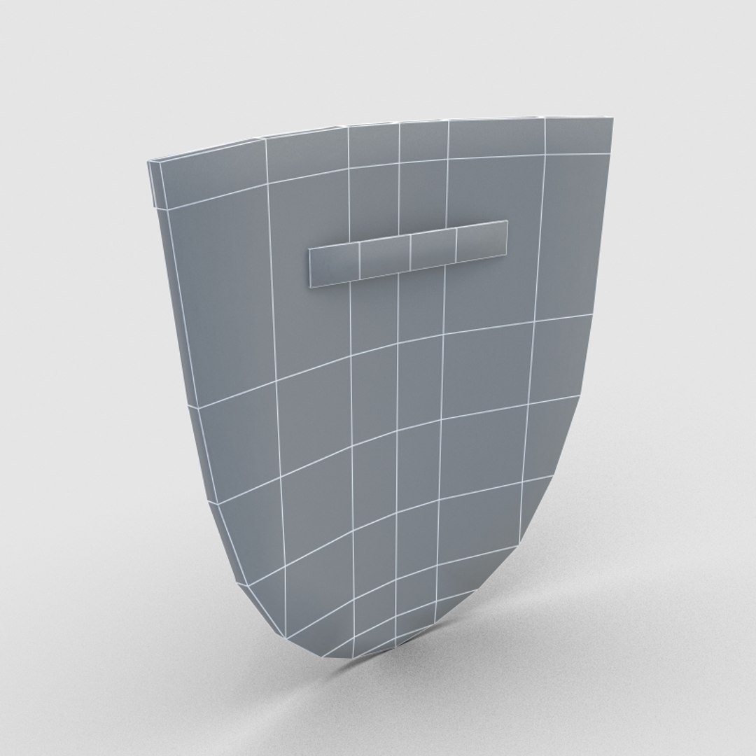 3d Model Weapon Shield