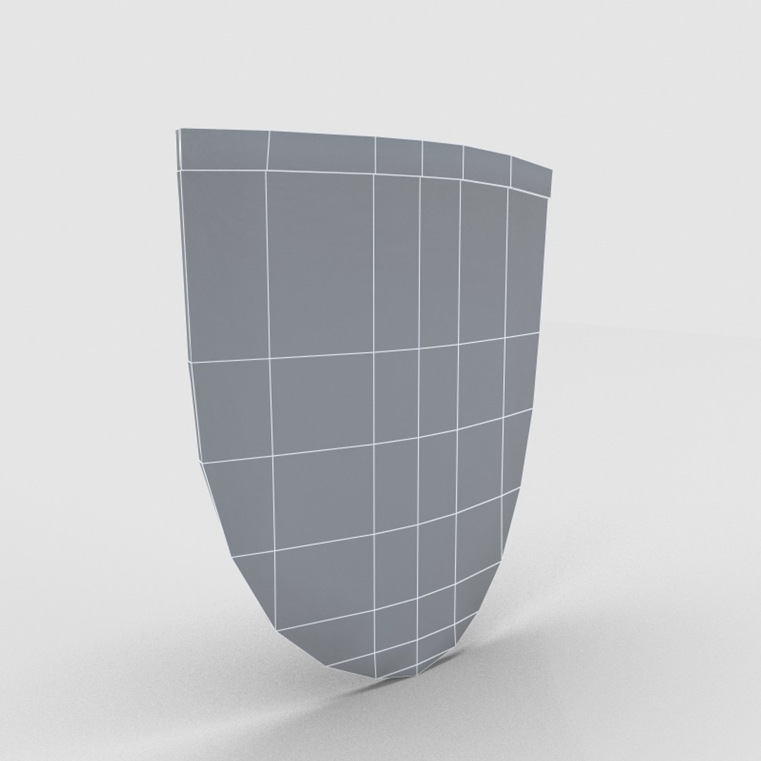3d Model Weapon Shield