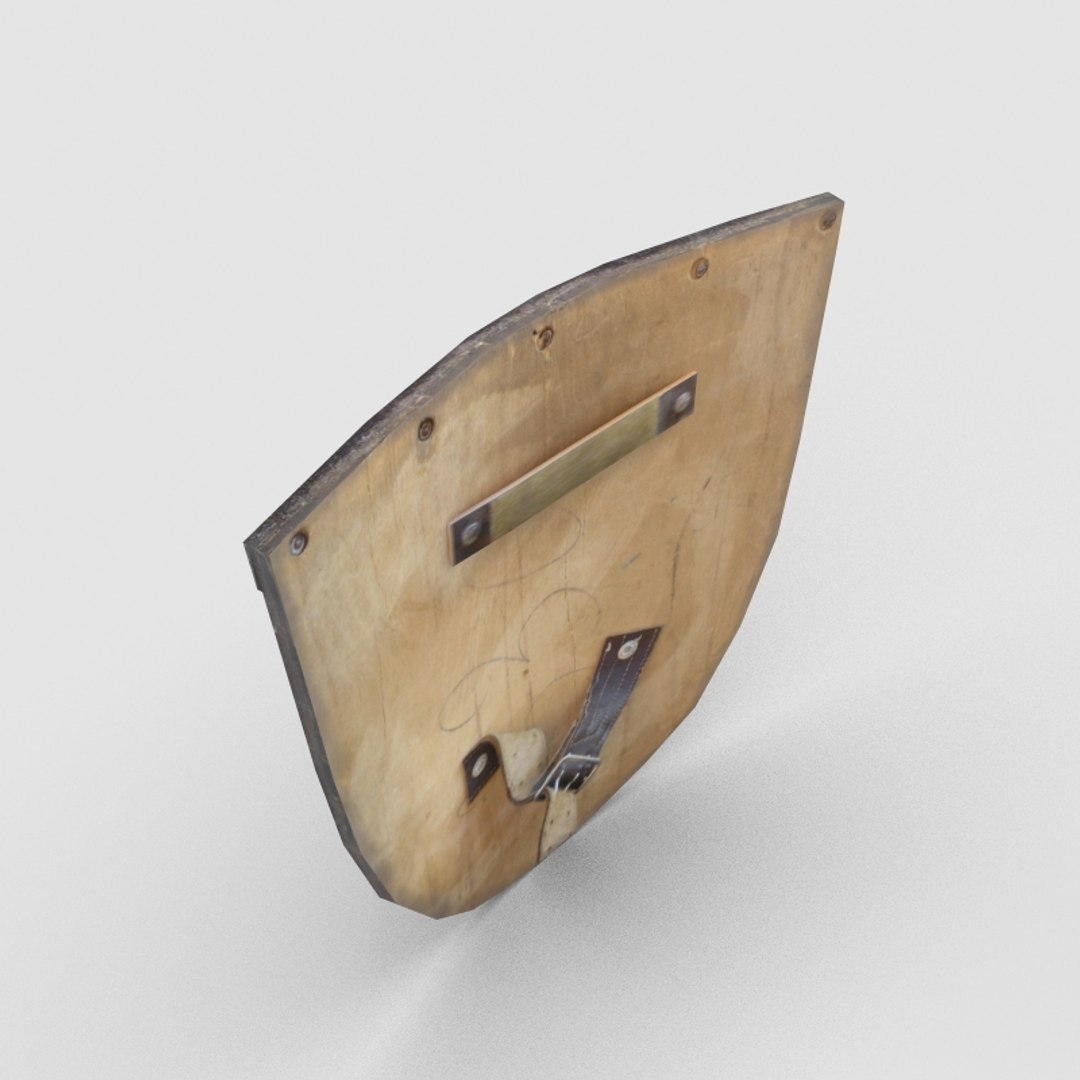 3d Model Weapon Shield
