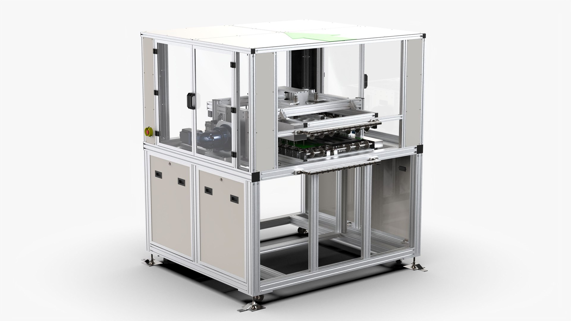 3D Panel Flip Conveyor Equipment - TurboSquid 2001348