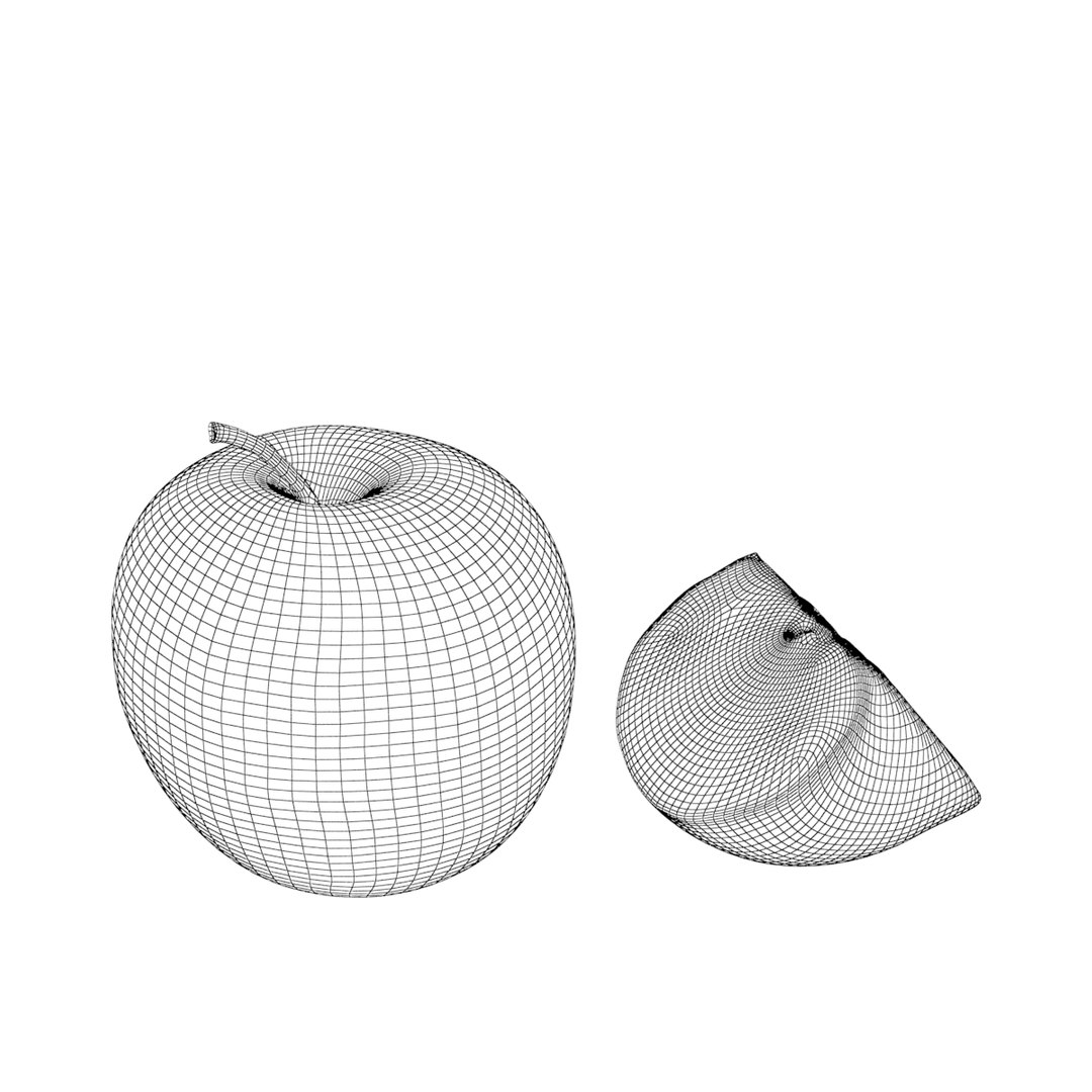 Apples 3d Model