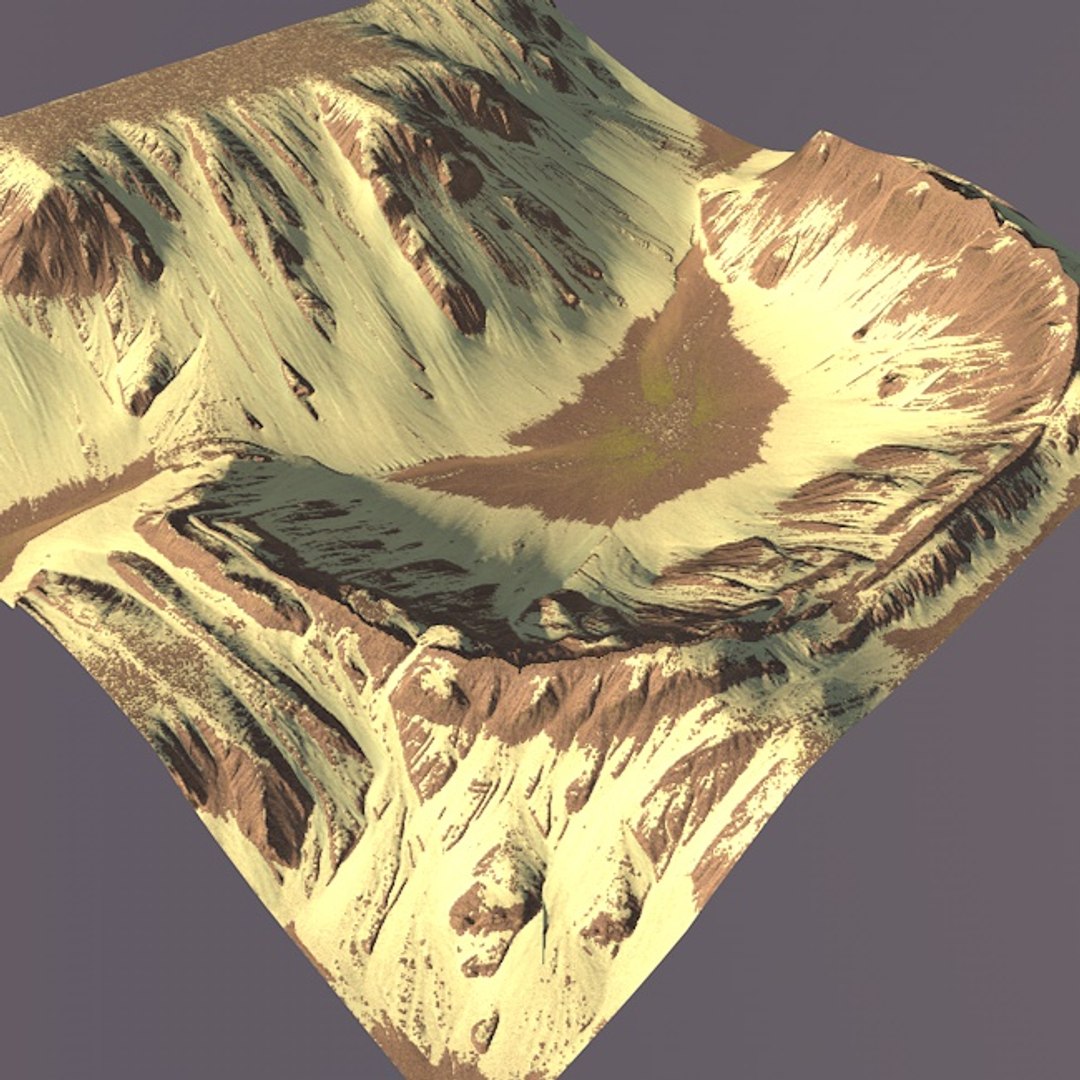 3ds Max Mountain Maps Terrain