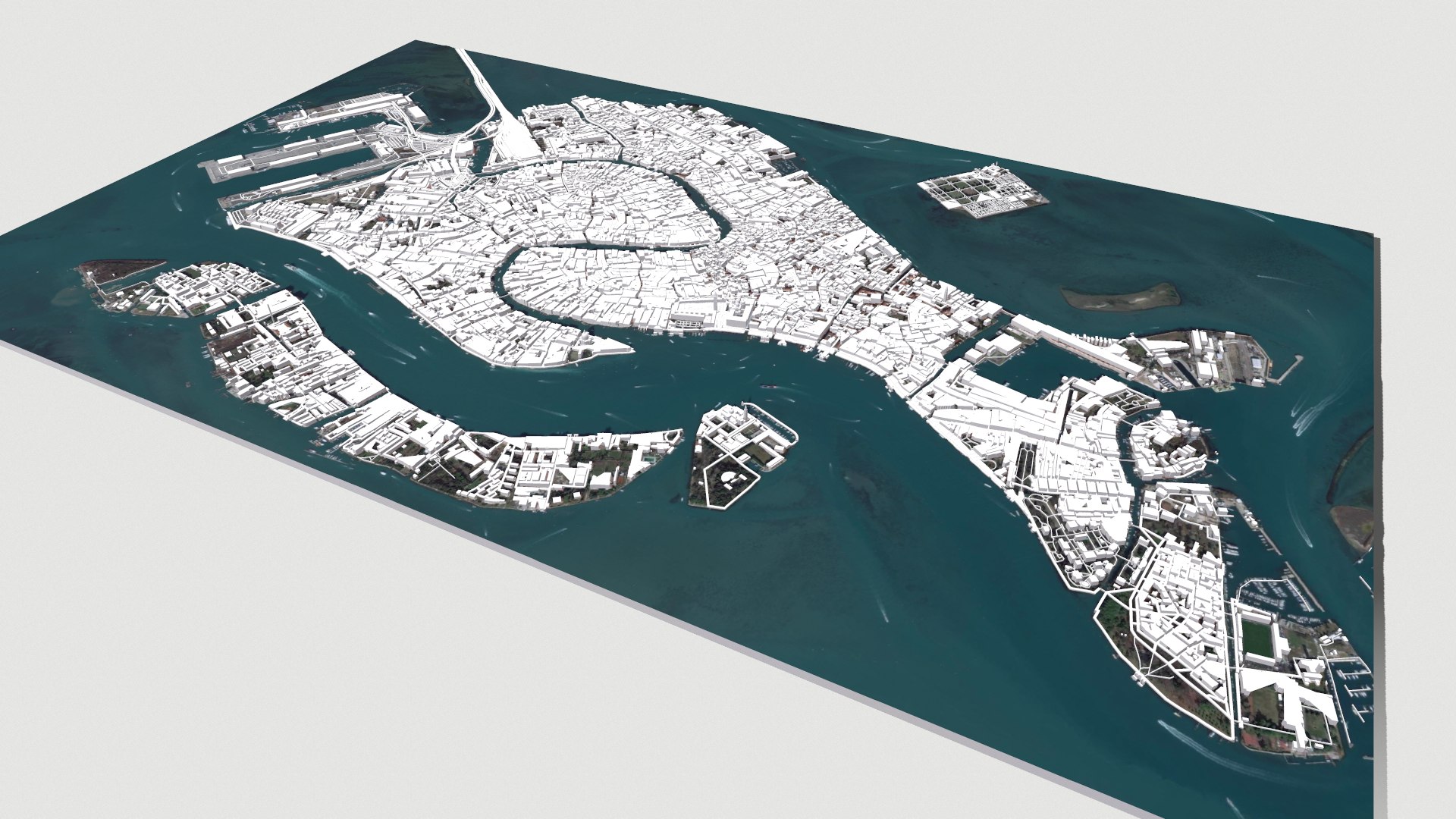3D Cityscape Venice Italy - TurboSquid 2286550