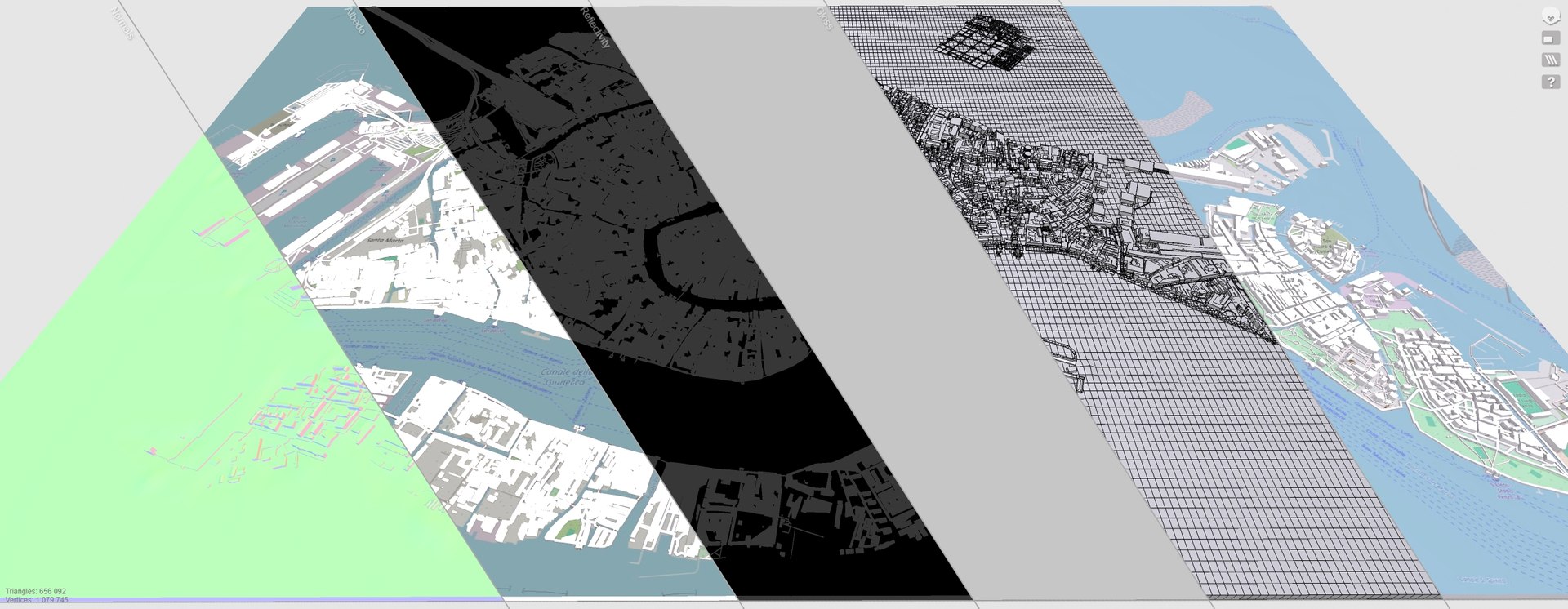 3D Cityscape Venice Italy - TurboSquid 2286550