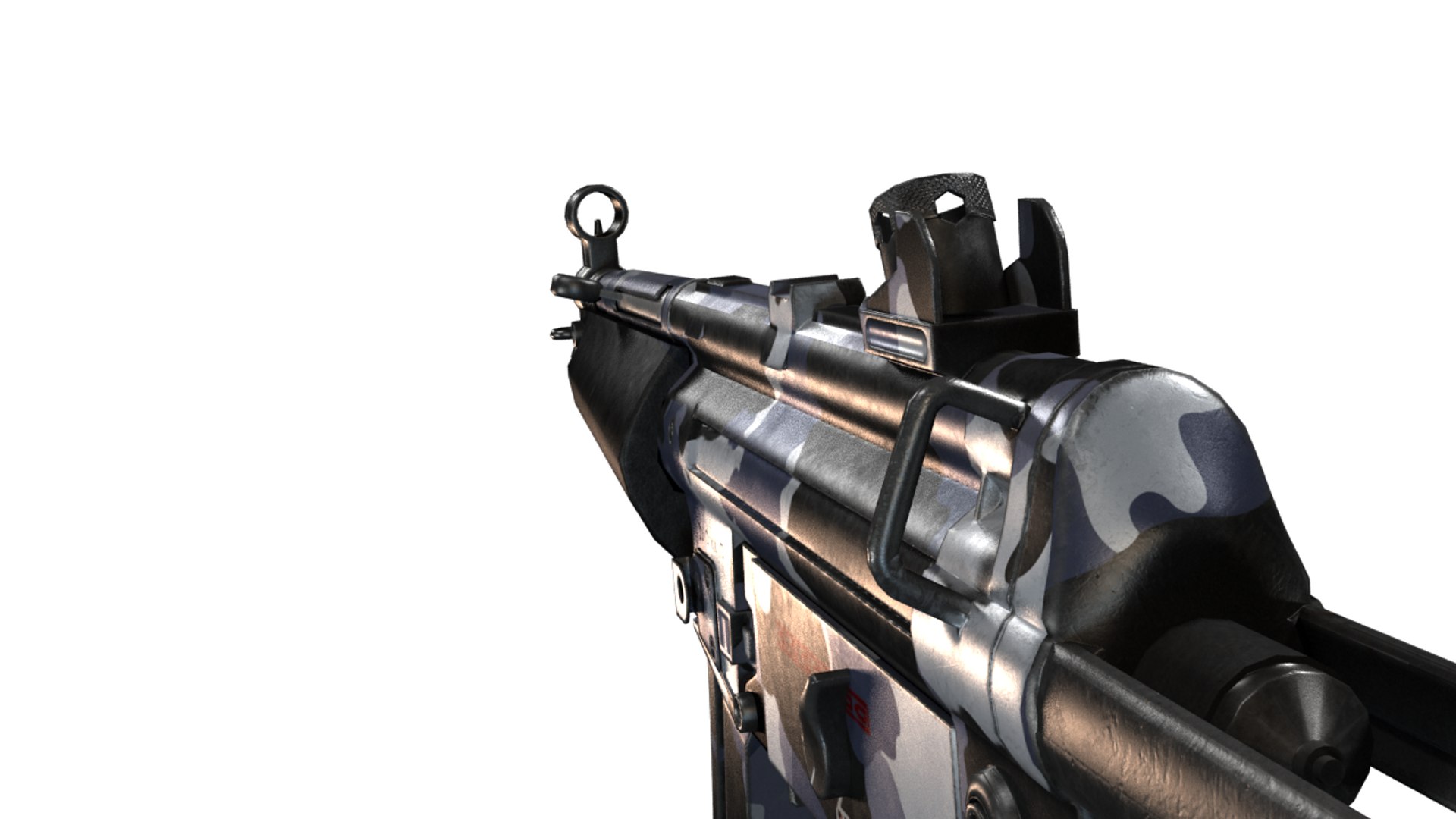 3d Mp5 Real Heckler Model