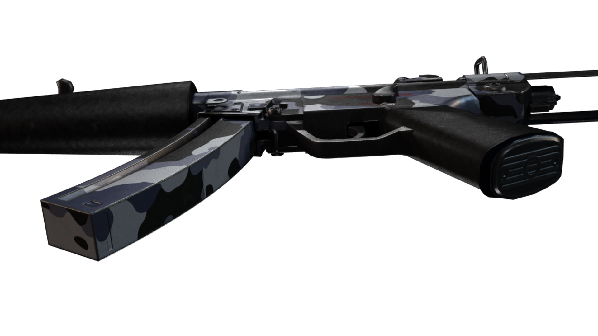 3d Mp5 Real Heckler Model