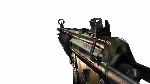 3d mp5 real heckler model