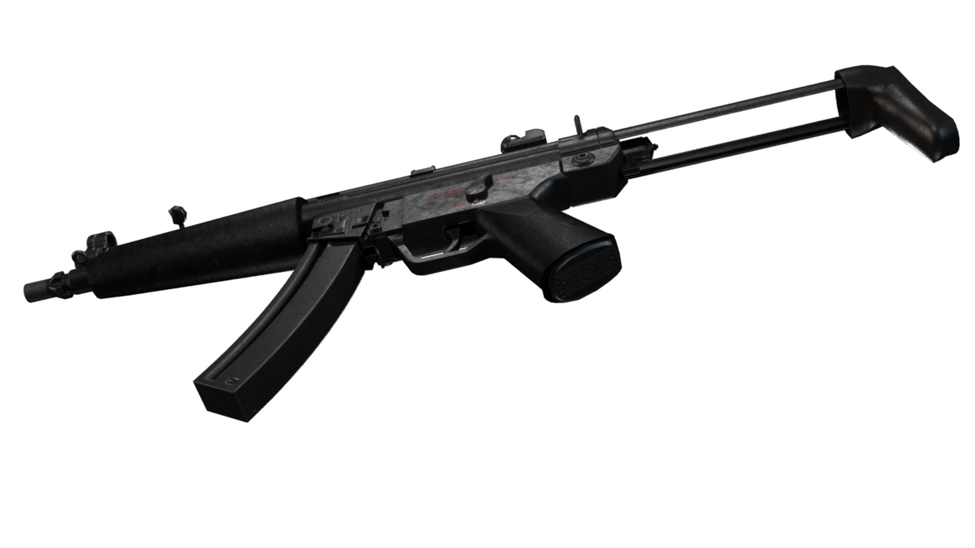 3d Mp5 Real Heckler Model