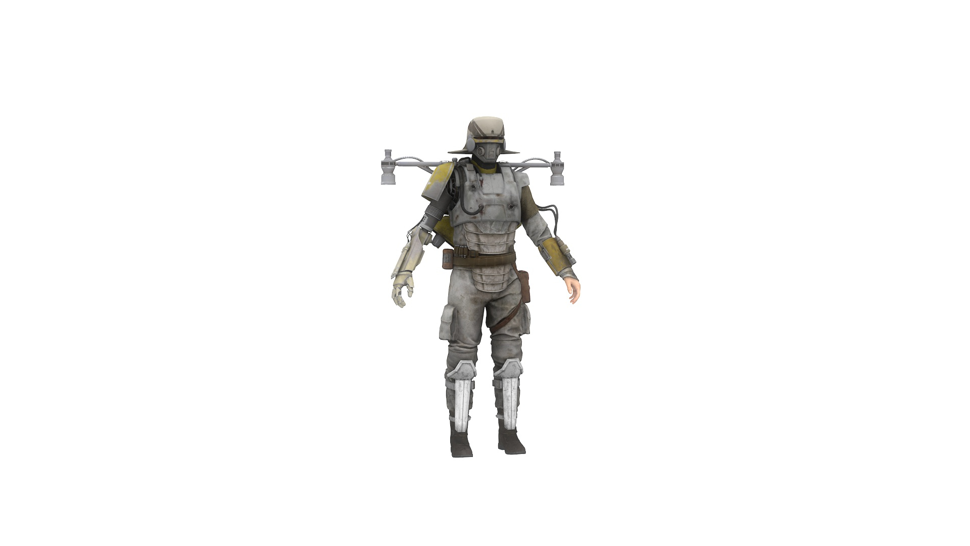 3D Model Haxion Brood Bounty Hunter - Star Wars - TurboSquid 2411667