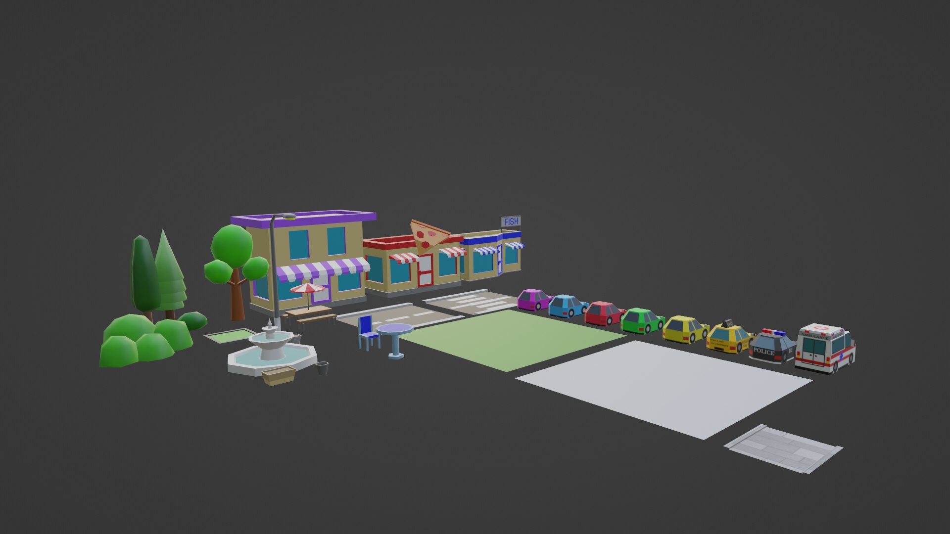 3D Game Kit Low-Poly Pack 3D model - TurboSquid 2156818