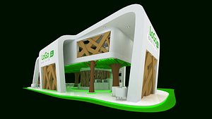 Exhibition Booth Blender Models for Download | TurboSquid
