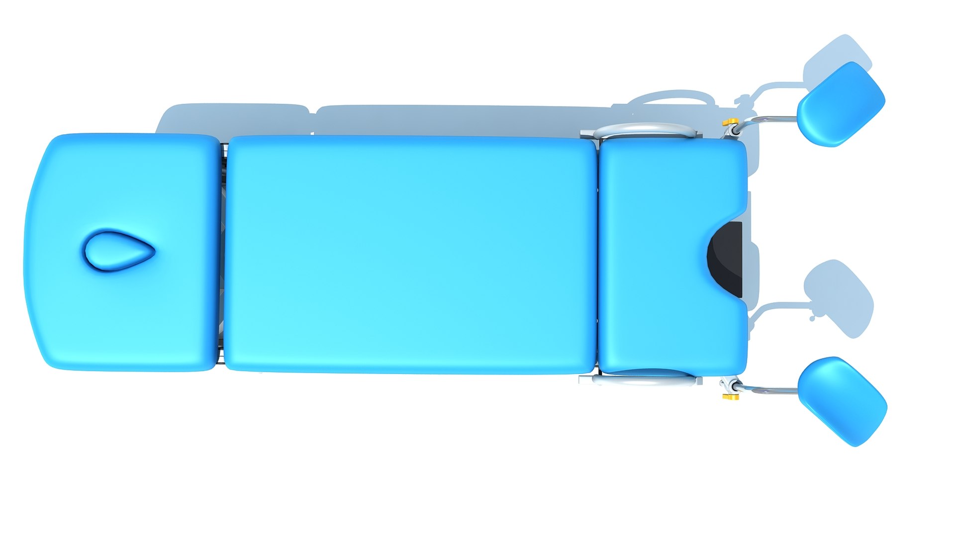 Gynecological Examination Table Model - TurboSquid 1589000