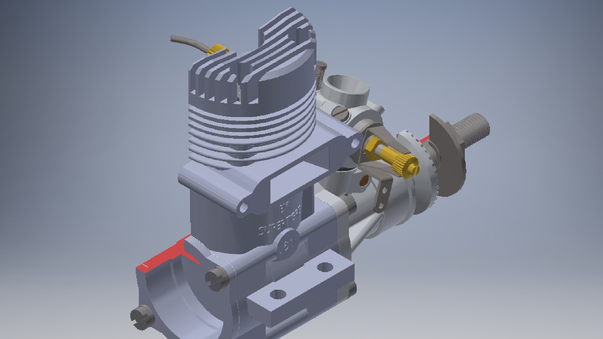 Two-Stroke Engines 3d Model 3D Model - TurboSquid 2038564
