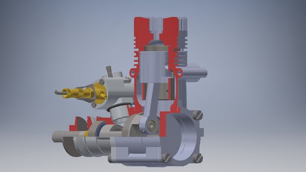 Two-Stroke Engines 3d model Modelo 3D - TurboSquid 2038564