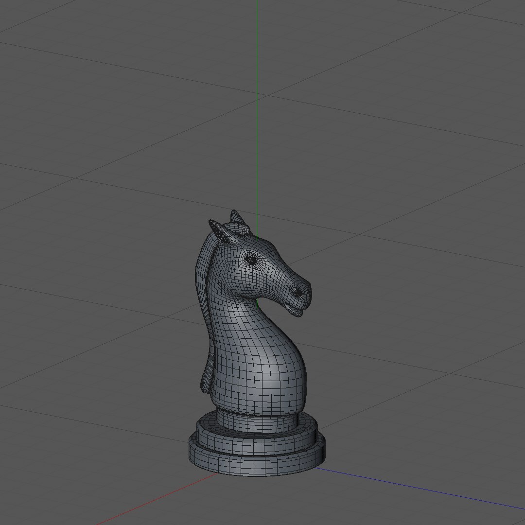 Chess knight 3D model - TurboSquid 1544430