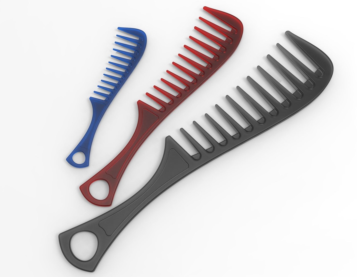 3D Hair Comb model - TurboSquid 1830088