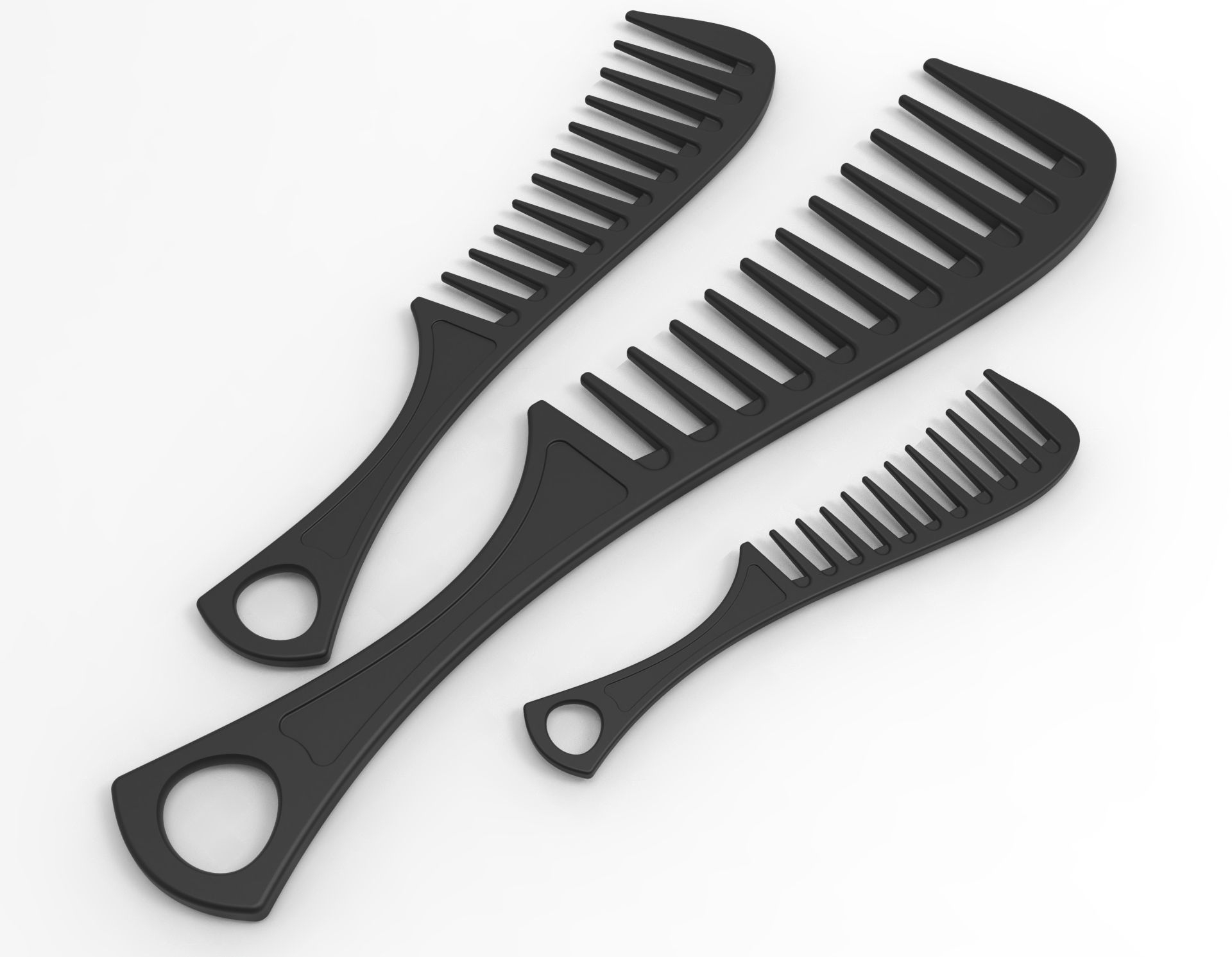 3D Hair Comb model - TurboSquid 1830088