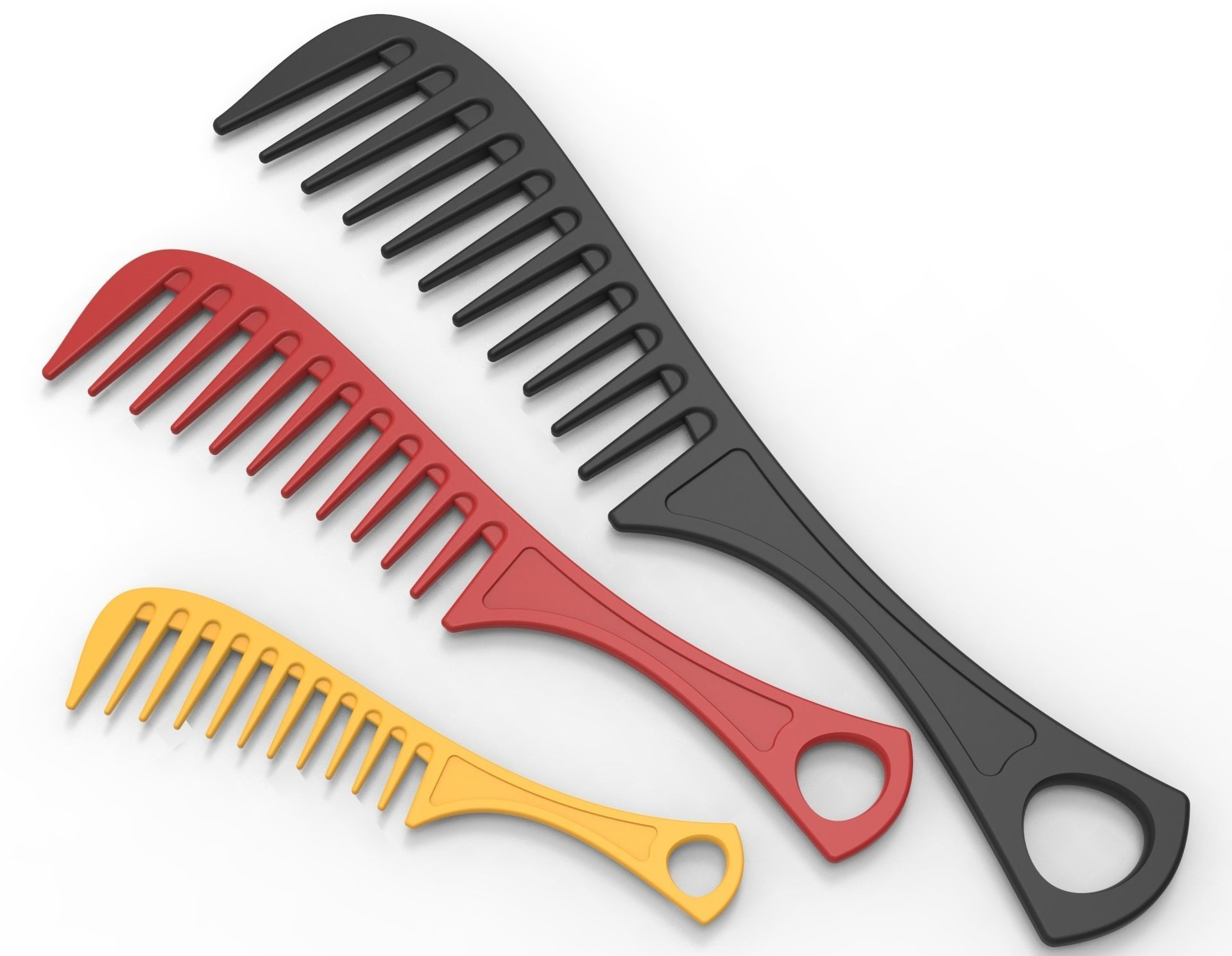 3D Hair Comb model - TurboSquid 1830088