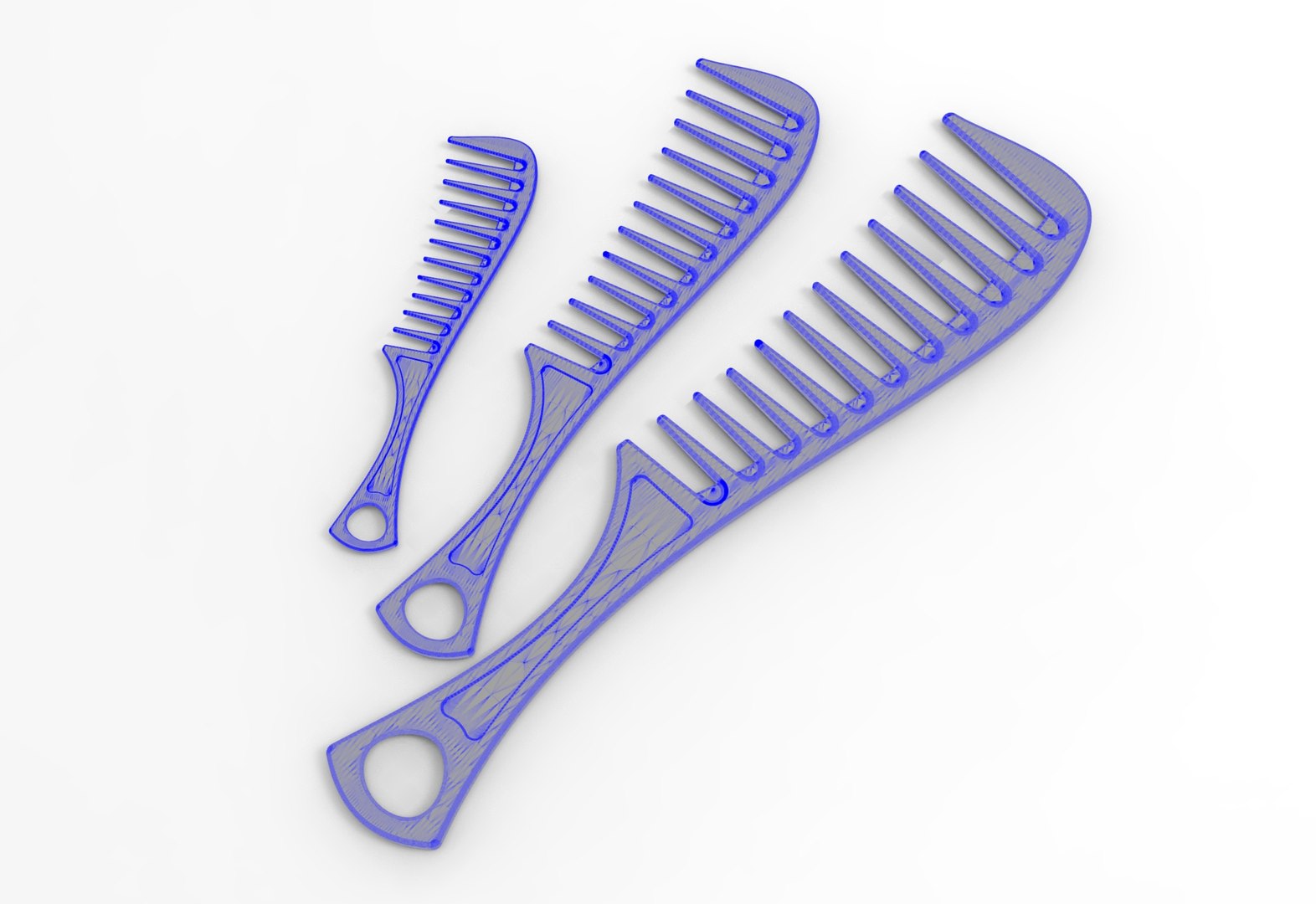 3D Hair Comb model - TurboSquid 1830088