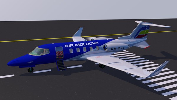 Lear jet 3D model - TurboSquid 1445207