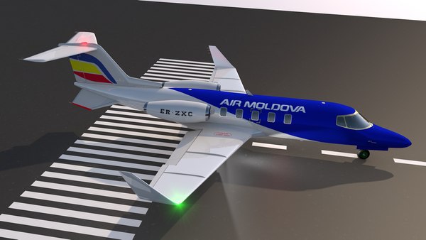 Lear jet 3D model - TurboSquid 1445207