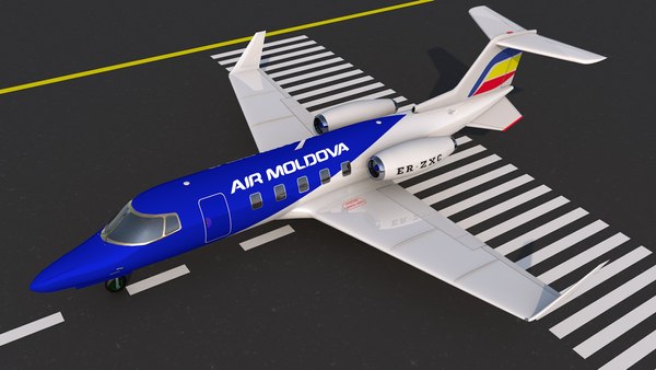 Lear jet 3D model - TurboSquid 1445207