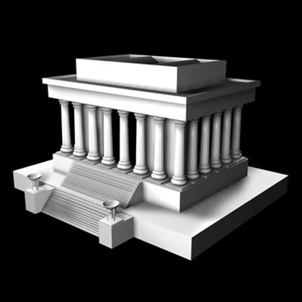 3d model memorial landmark