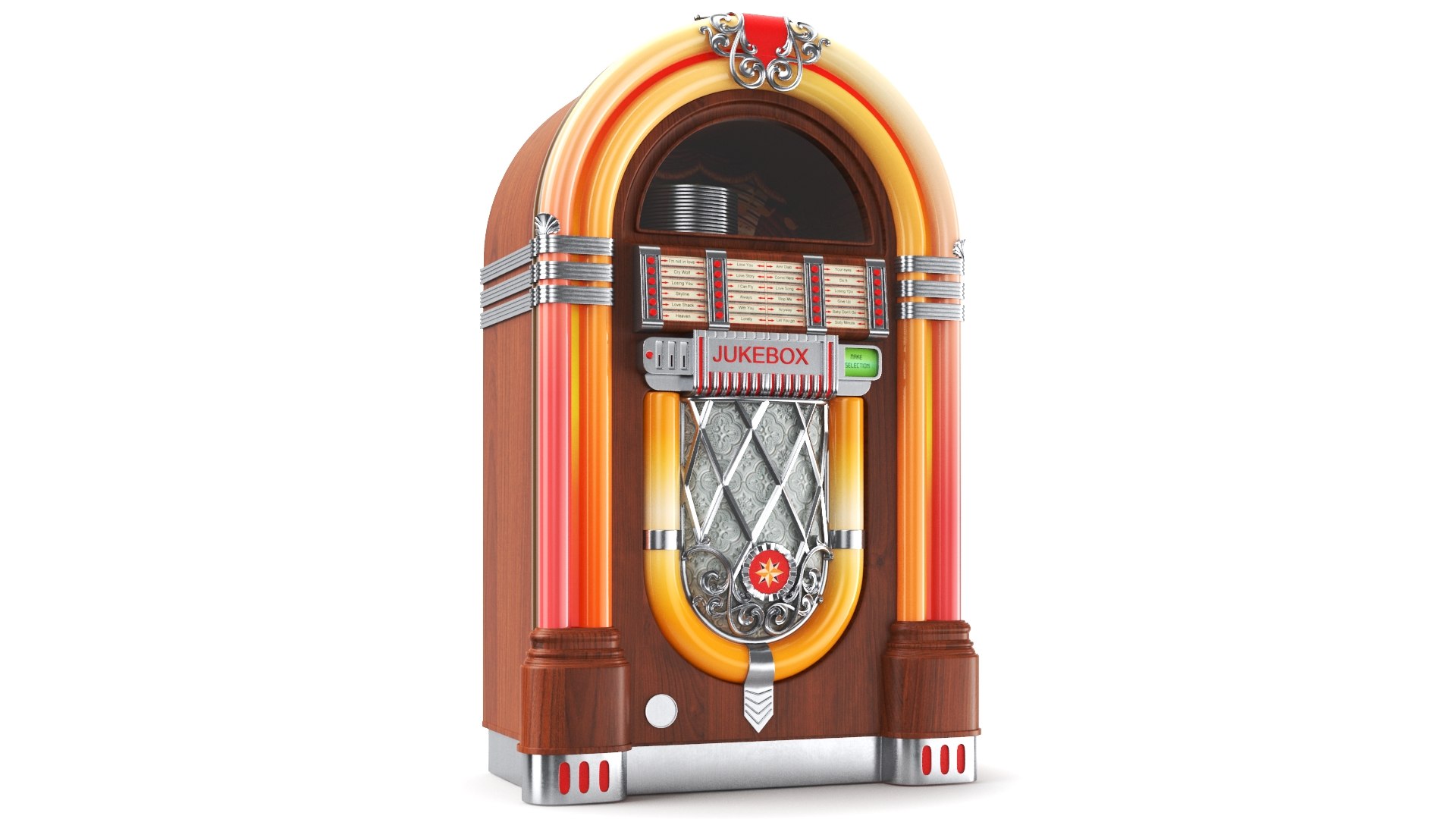 3D Jukebox Model - TurboSquid 1787309