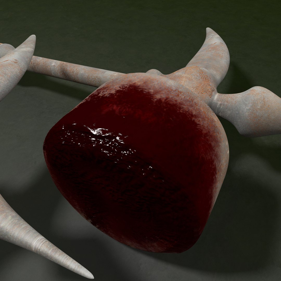 3d model hammer blood
