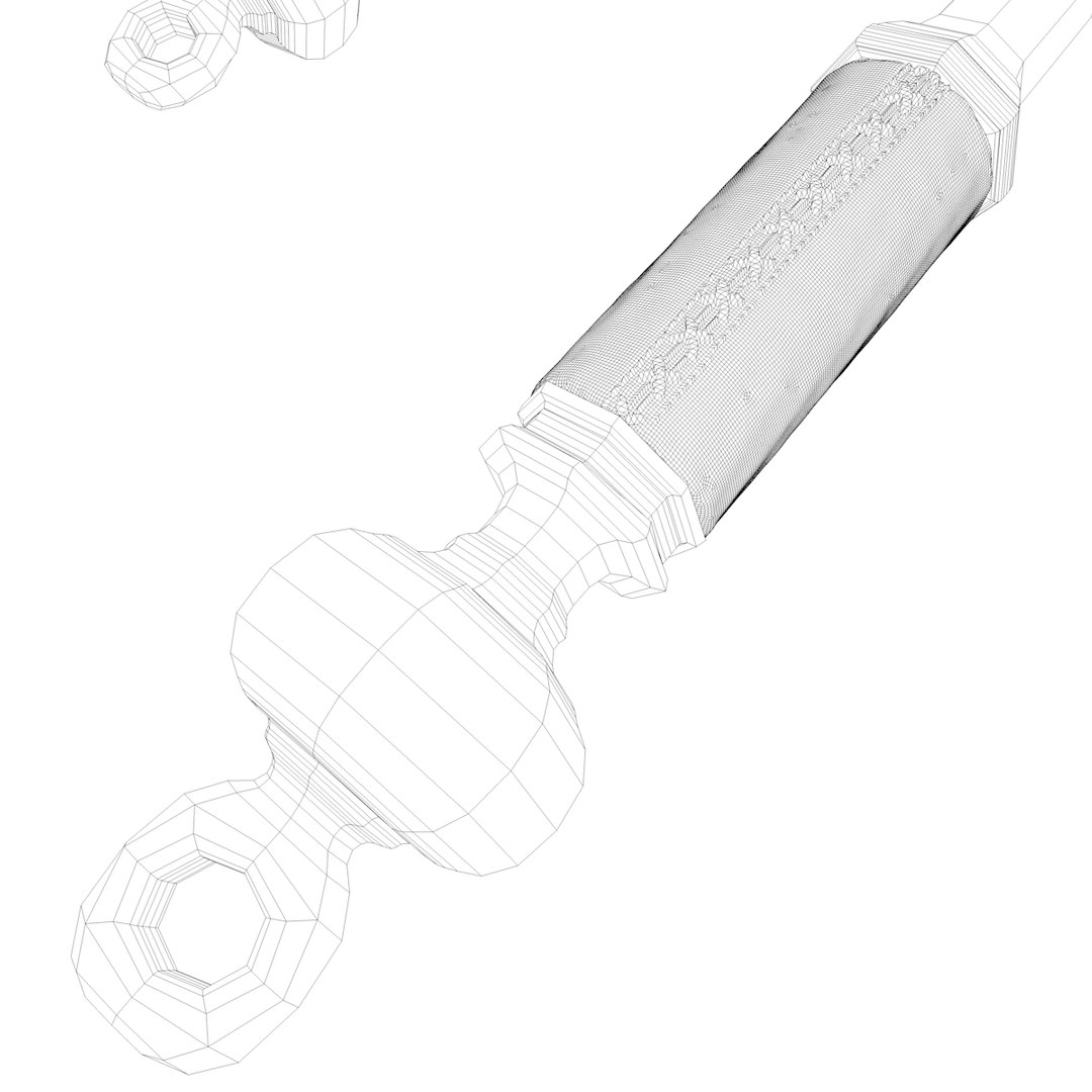 3d model hammer blood